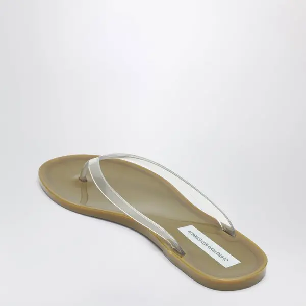 Christopher Esber Jo Thong Sandals - Cream