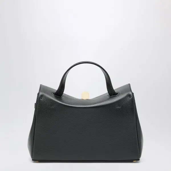 Jacquemus Le Petit Valérie Handbag In Goat Leather - Black