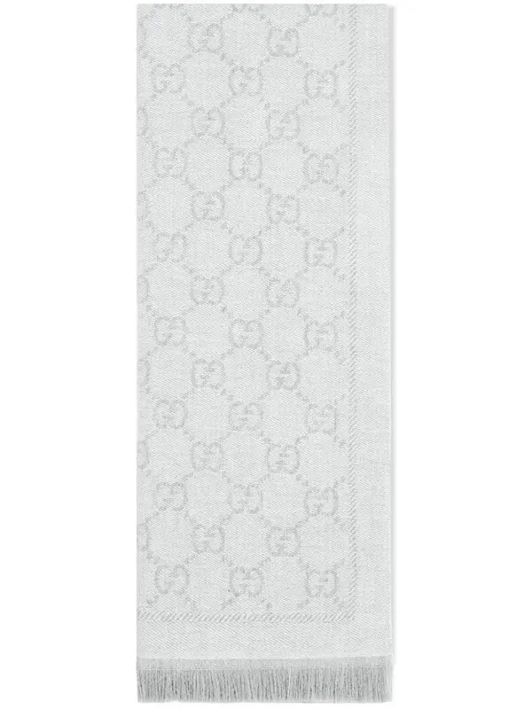 Gucci Gg Wool Scarf - Multicolor