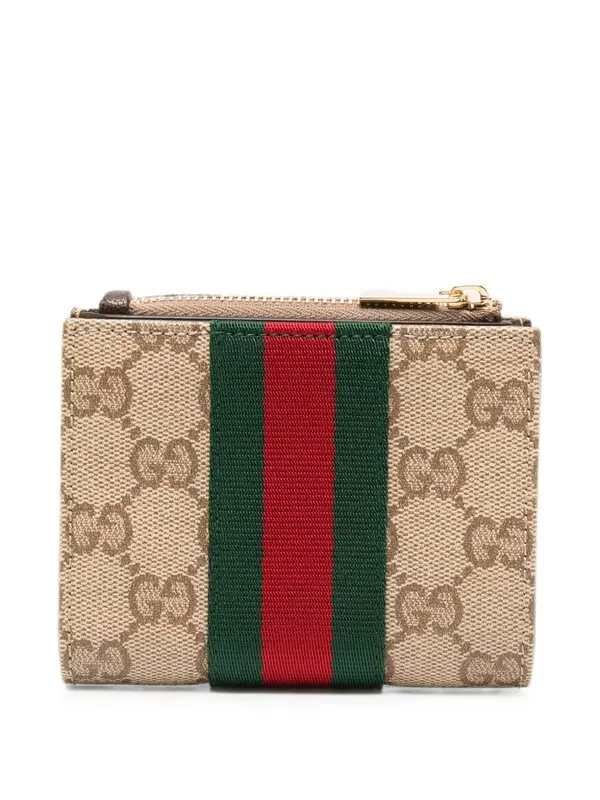 Gucci Web Detail Small Wallet