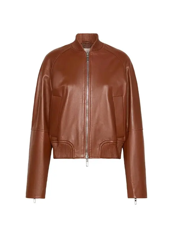 Sportmax Amour` Leather Jacket