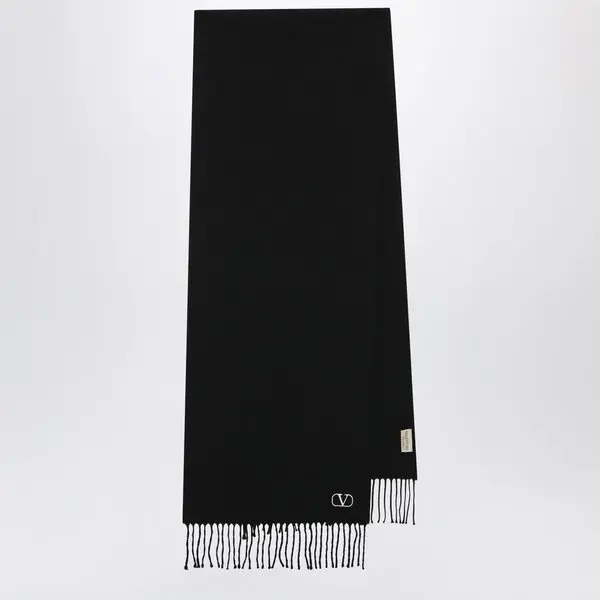 Valentino Garavani Scarf With Vlogo Embroidery