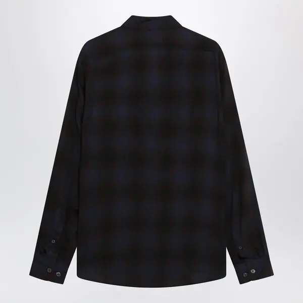 Dries Van Noten Check-pattern Viscose Shirt