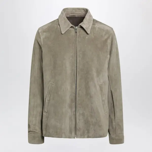 Rick Owens Pearl Suede Brad Jacket