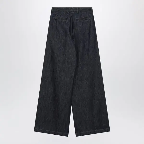 Dries Van Noten Dark Indigo Wide-leg Jeans