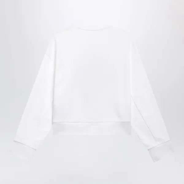 Moncler Cotton Sweatshirt With Embroidered Logo