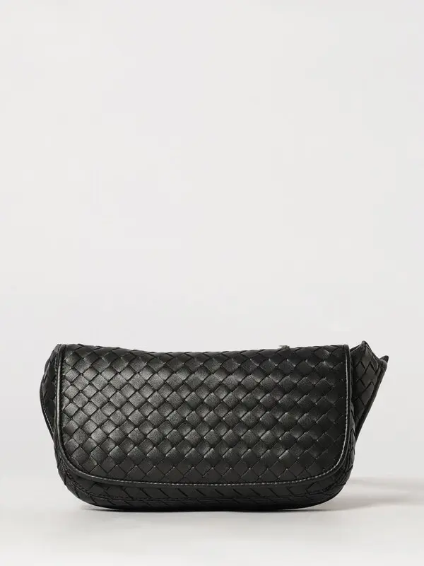 Bottega Veneta Woven Belt Bag - Black