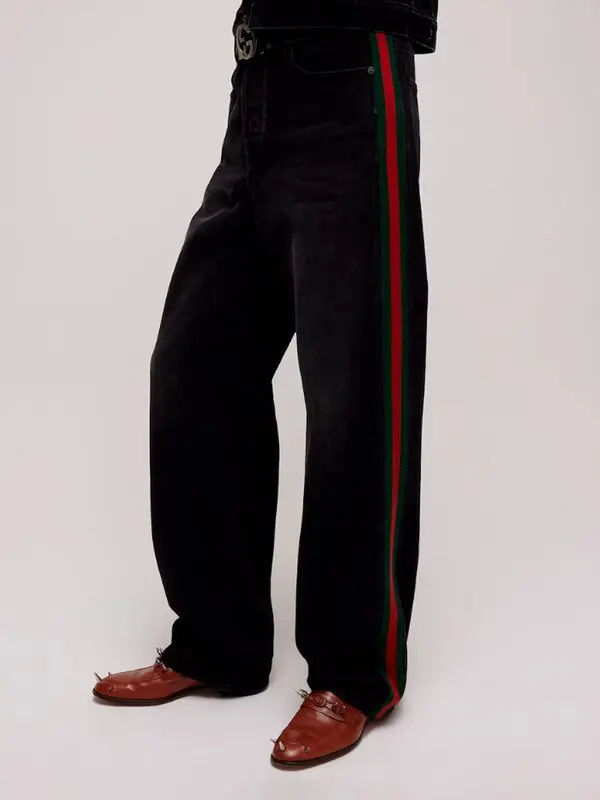 Gucci Denim Baggy Pants