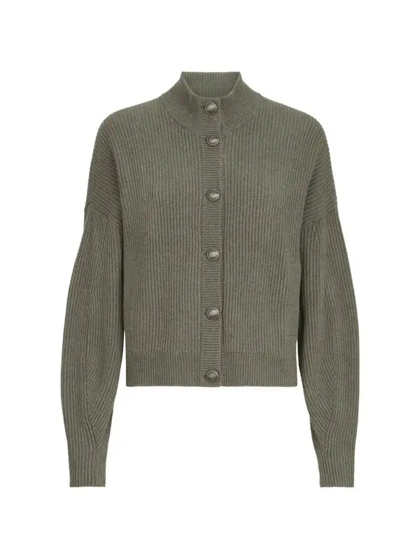 Brunello Cucinelli Ribbed Cashmere Cardigan - Multicolor