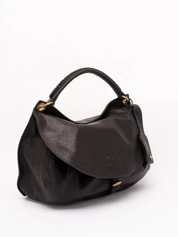 Miu Miu Lambskin Leather Shoulder Bag