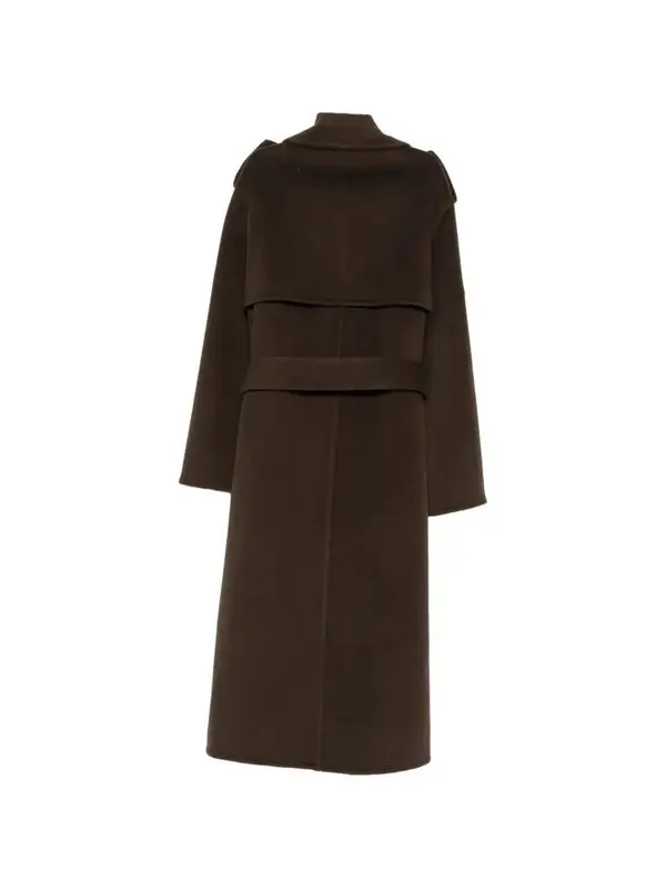 Alberta Ferretti Wool Trench
