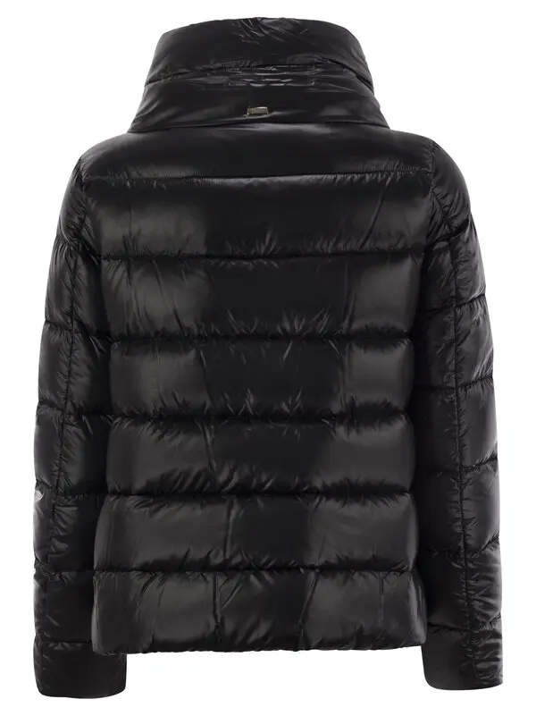 Herno Down Jacket With Ring Collar