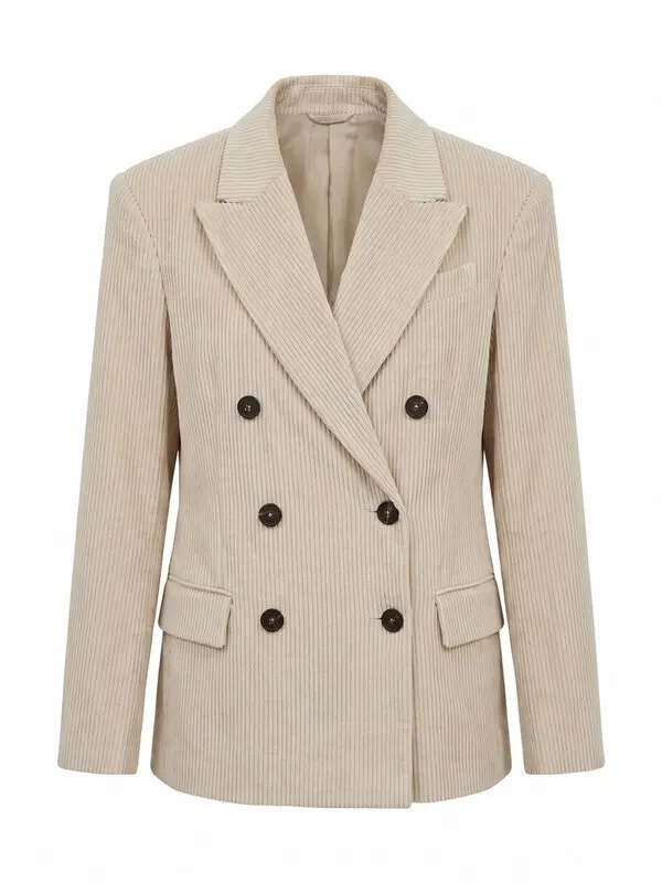 Brunello Cucinelli Double Breasted Blazer - Multicolor
