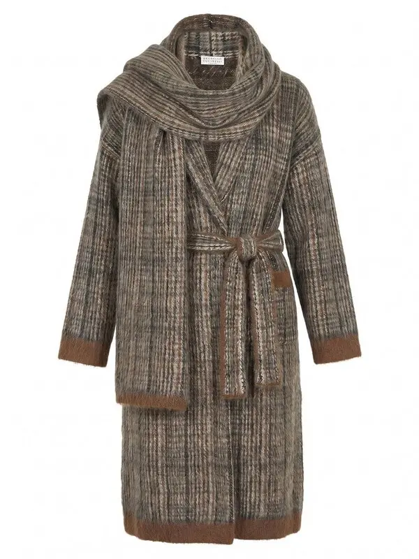Brunello Cucinelli Merino Cardigan - Multicolor