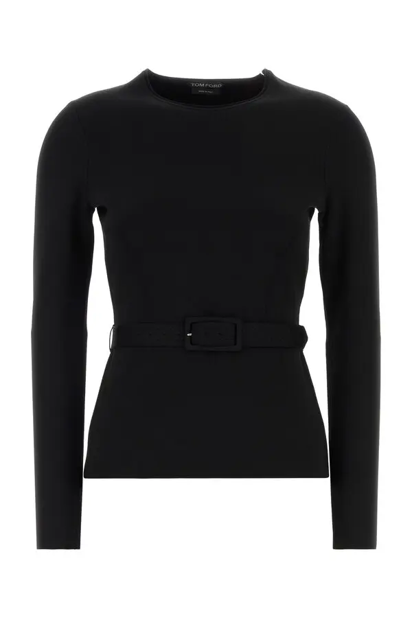 TOM FORD Tech Fabric Belted Top