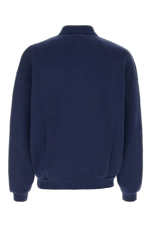 AUTRY Navy Cotton Polo Shirt
