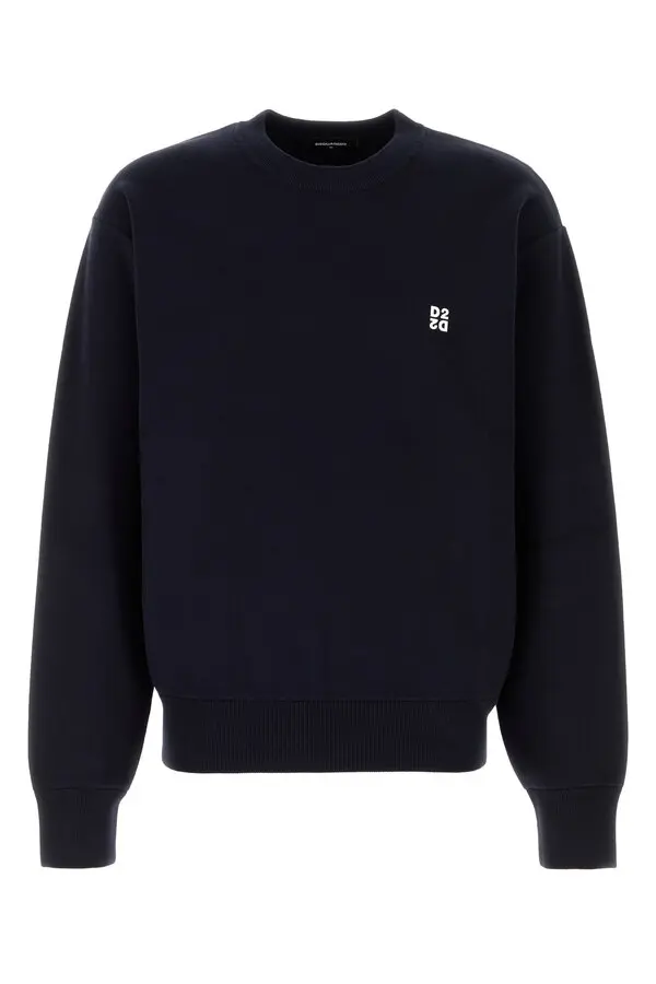 Dsquared2 Midnight Viscose Blend Sweater