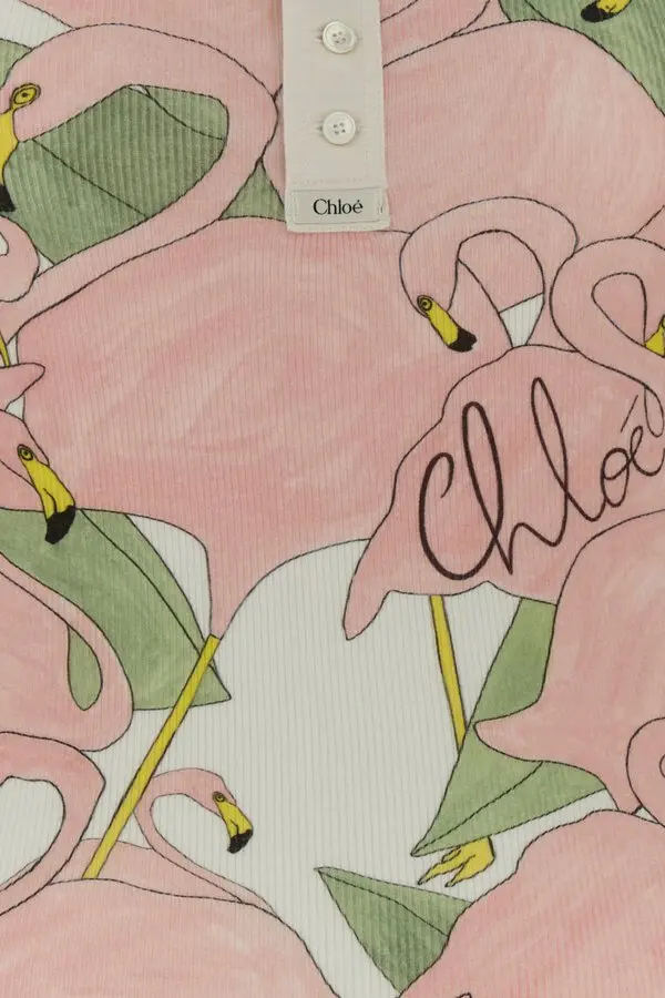 Chloé Printed Cotton T-shirt