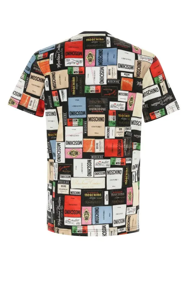 Moschino Printed Cotton T-shirt
