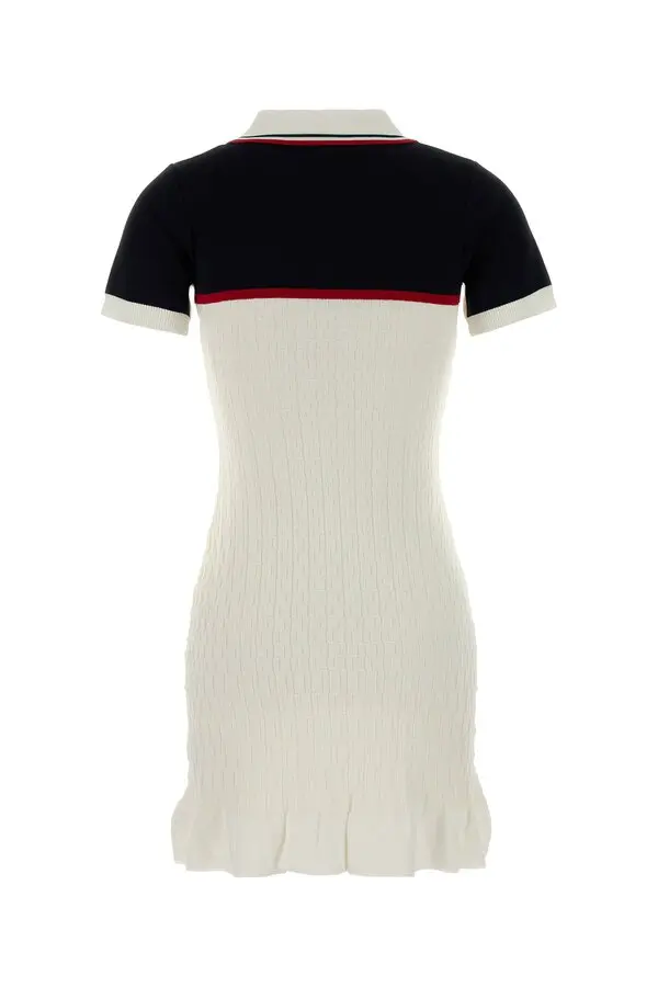 Casablanca Viscose Blend Polo Dress