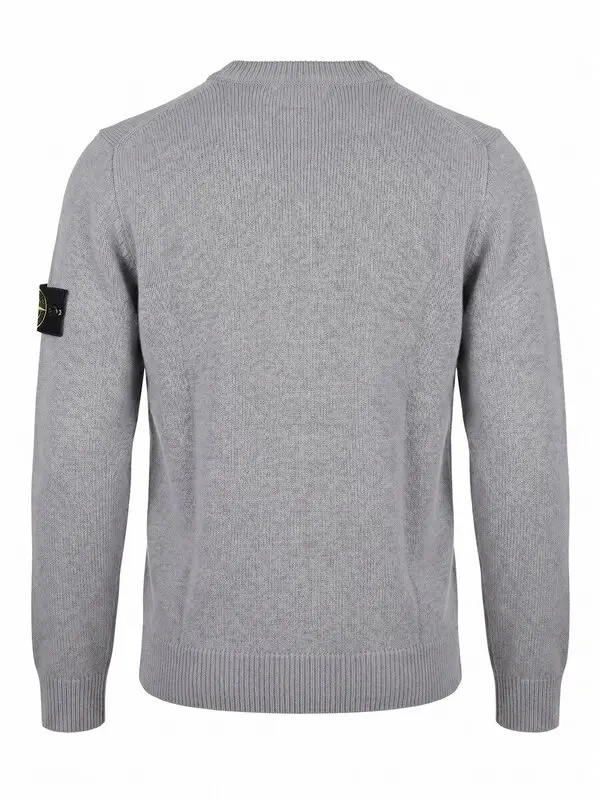Stone Island Lambswool Crew Neck Pullover - Multicolor