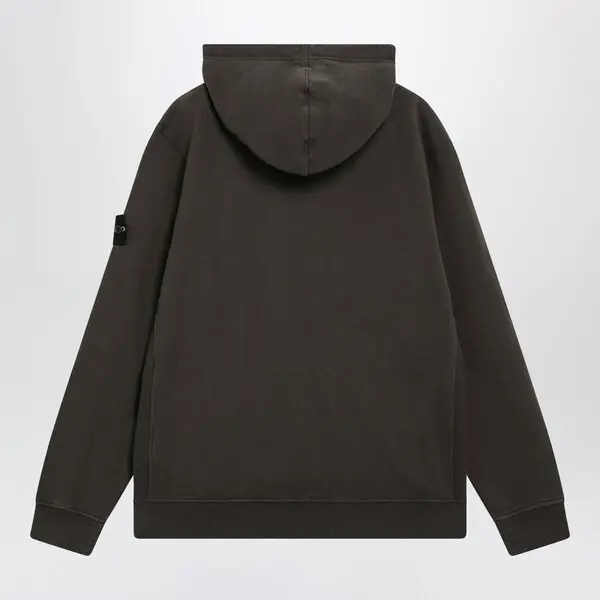 Stone Island Cotton Crewneck Sweatshirt With Logo Badge
