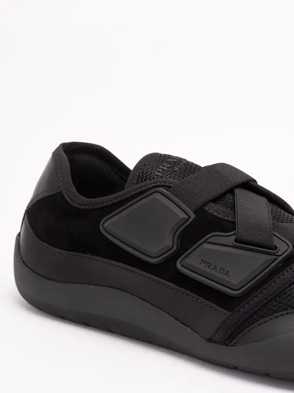 Prada Elastic Band Sneakers - Multicolor