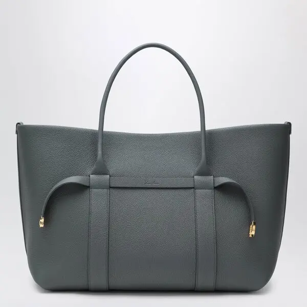 Loro Piana Ghiera Shopper Large In Ash Grey - Gray