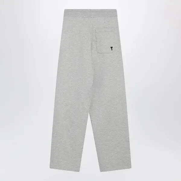 AMI Paris De Coeur Jogger Pants - Gray