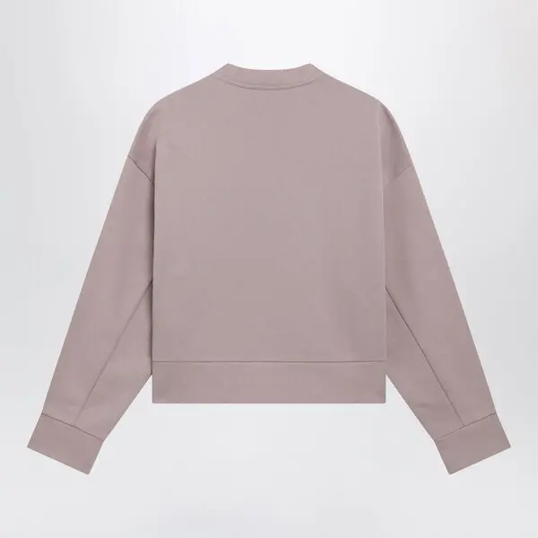 Moncler Cotton Sweatshirt With Embroidered Logo