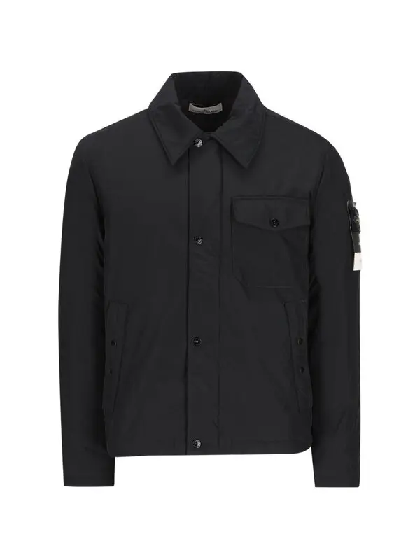 Stone Island Logo Blouson Jacket - Multicolor