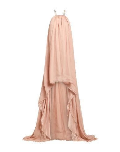 Amen Maxi Dress Blush Size Silk - Pink