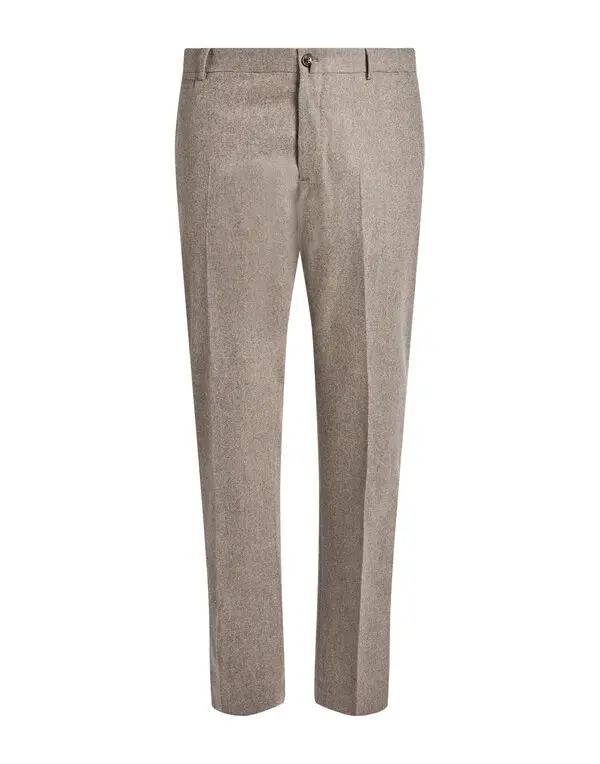 JACOB COHЁN Pants Taupe Size Virgin Wool, Elastane, Polyester, Cotton