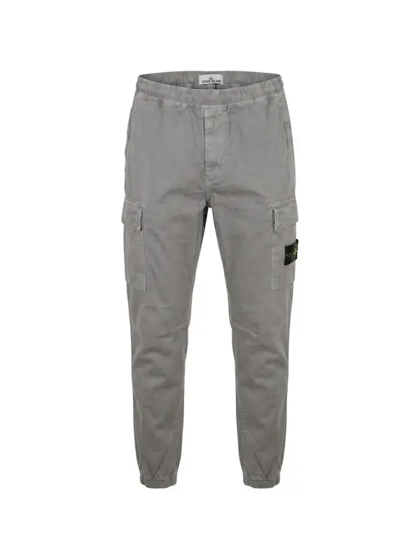 Stone Island Cotton Cargo Trousers - Multicolor
