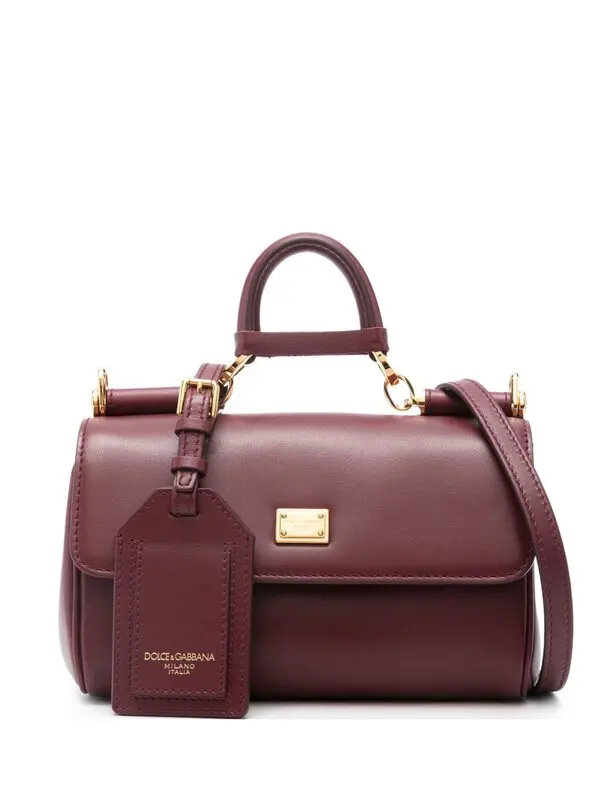 Dolce & Gabbana My Sicily Mini Soft Leather Handbag - Multicolor