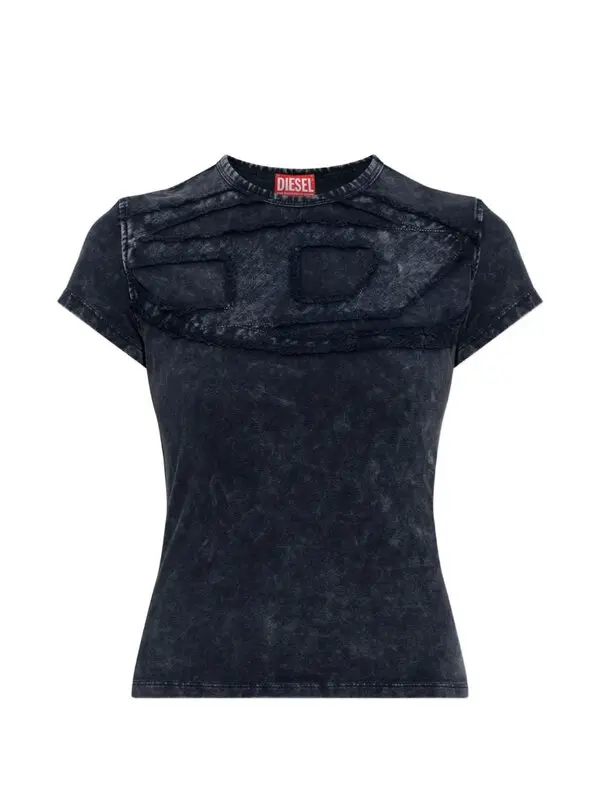 DIESEL® Logo Cotton T-shirt - Multicolor