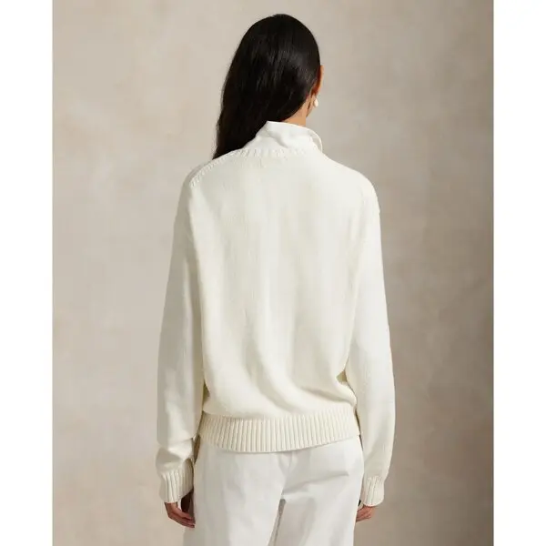 Ralph Lauren Spelman College Polo Bear Sweater - Nevis