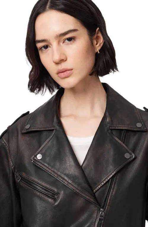 ALLSAINTS Samina Leather Biker Jacket
