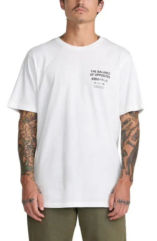 Rvca Palm Reel Cotton Graphic T-shirt
