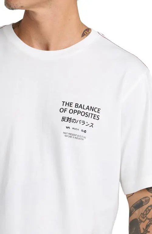 Rvca Palm Reel Cotton Graphic T-shirt