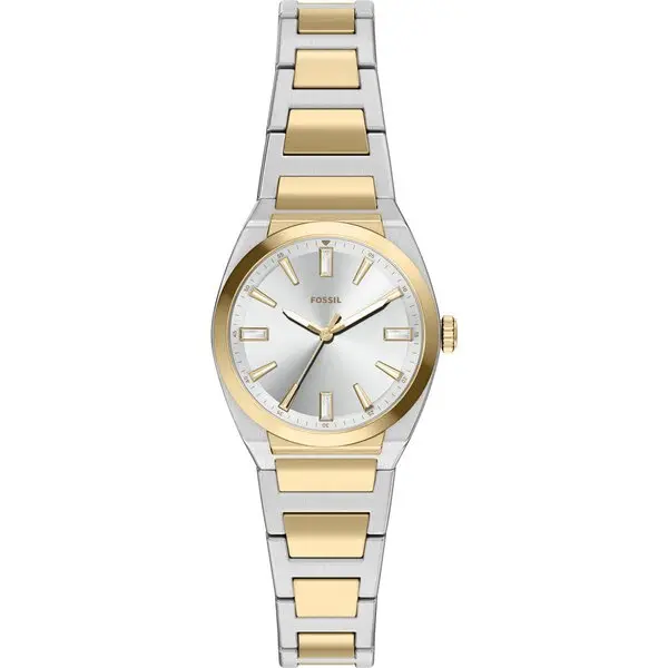 Fossil Everett Stainless Steel Bracelet Watch - Two Tone