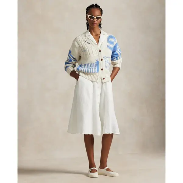 Ralph Lauren The Spelman College Patchwork Cardigan