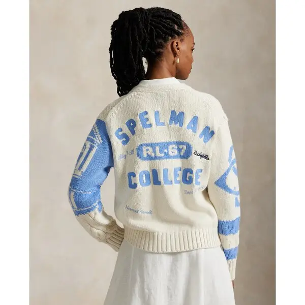 Ralph Lauren The Spelman College Patchwork Cardigan