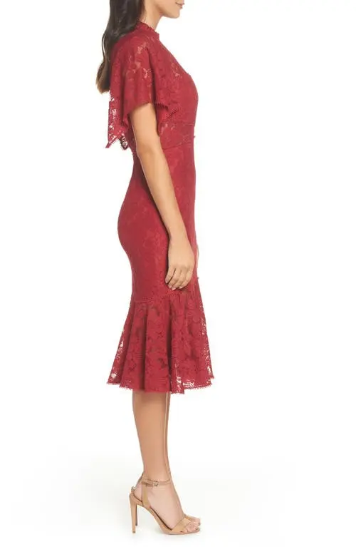 EVER NEW Floral Lace Sheath Dress