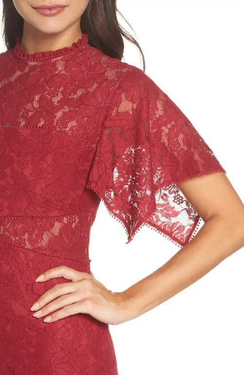 EVER NEW Floral Lace Sheath Dress