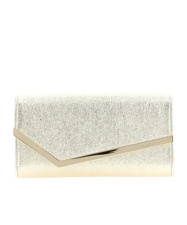 JIMMY CHOO Flap Clutch - Yellow