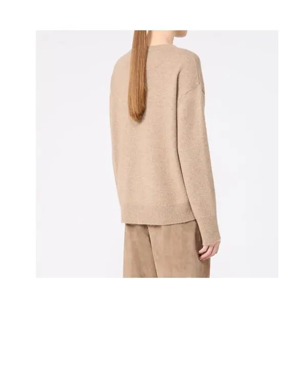 Max Mara Long-sleeved V-neck Knitwear