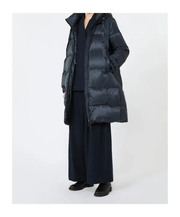 Max Mara Martech Padded Coat - Midnight Blue