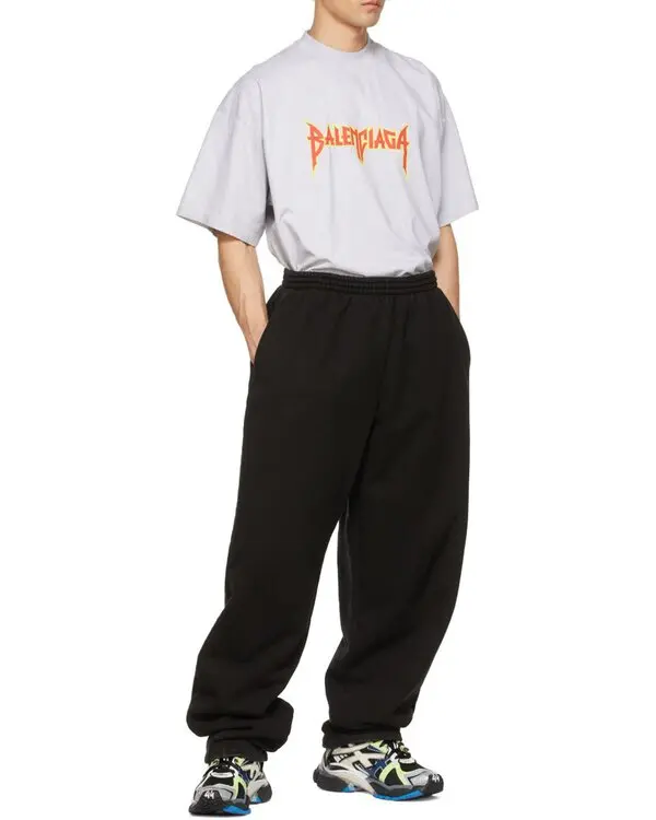 Balenciaga Oversized Metal Logo T-shirt