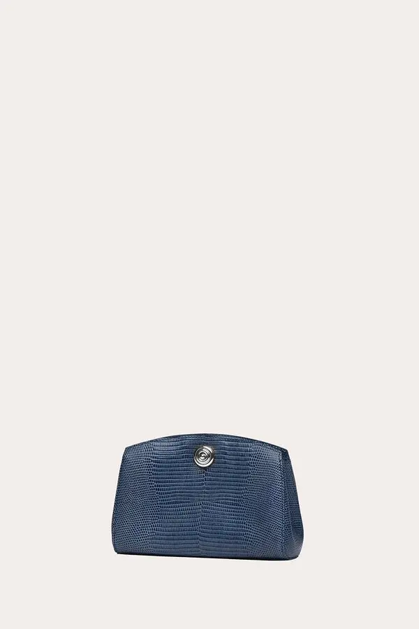 LIFFNER Pushlock Clutch Dove Lizard